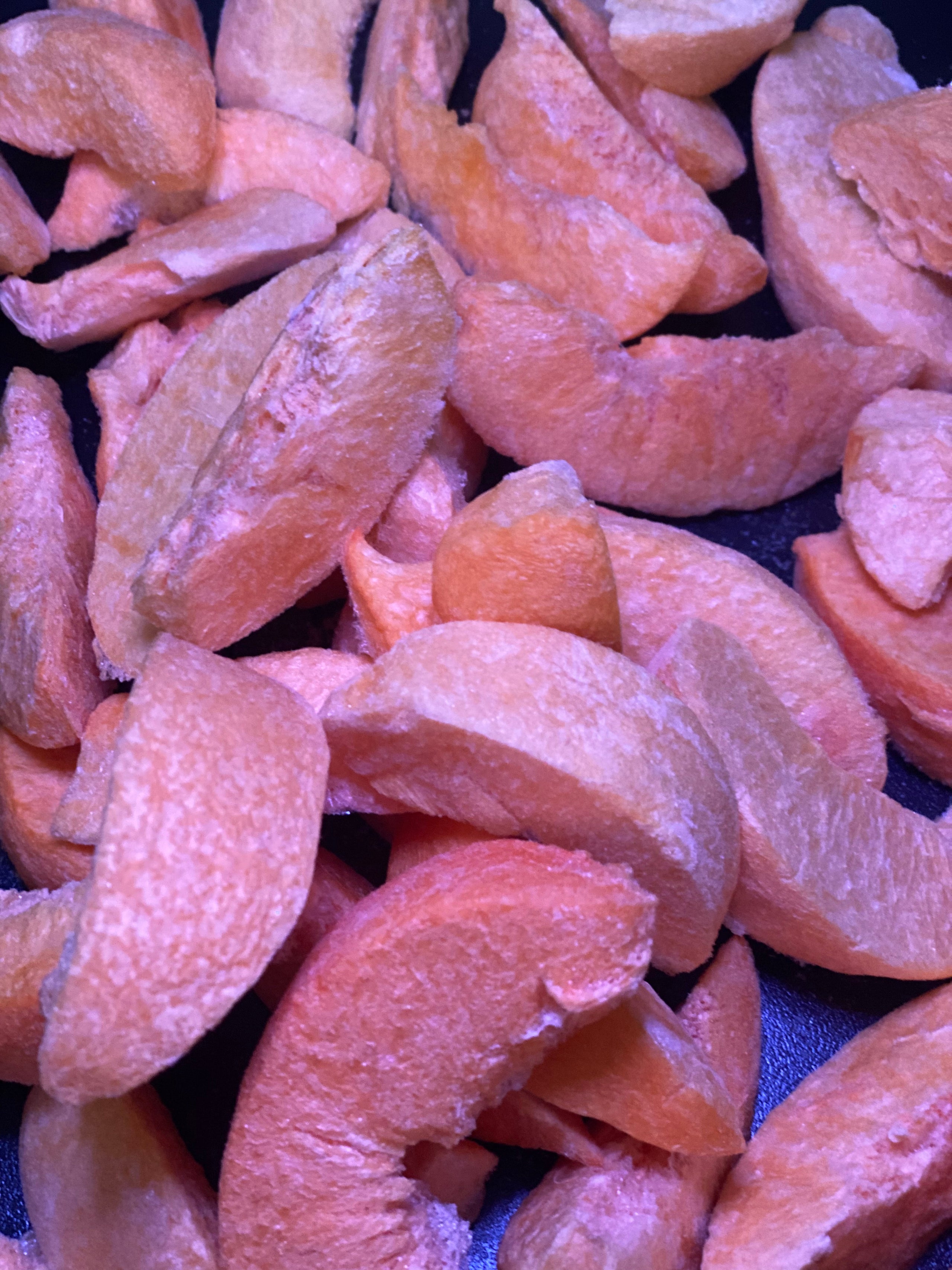 Freeze Dried Peach Slices | Subzero Candies